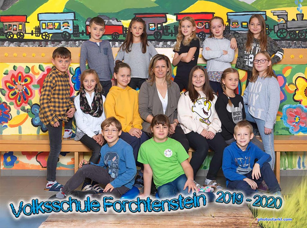 Klassenfoto der 3. Klasse 2019–2020 | Die Volksschule Forchtenstein ...