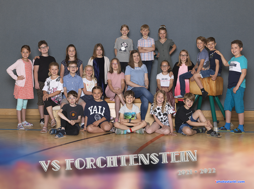Klassenfoto der 4. Klasse | Die Volksschule Forchtenstein stellt sich vor